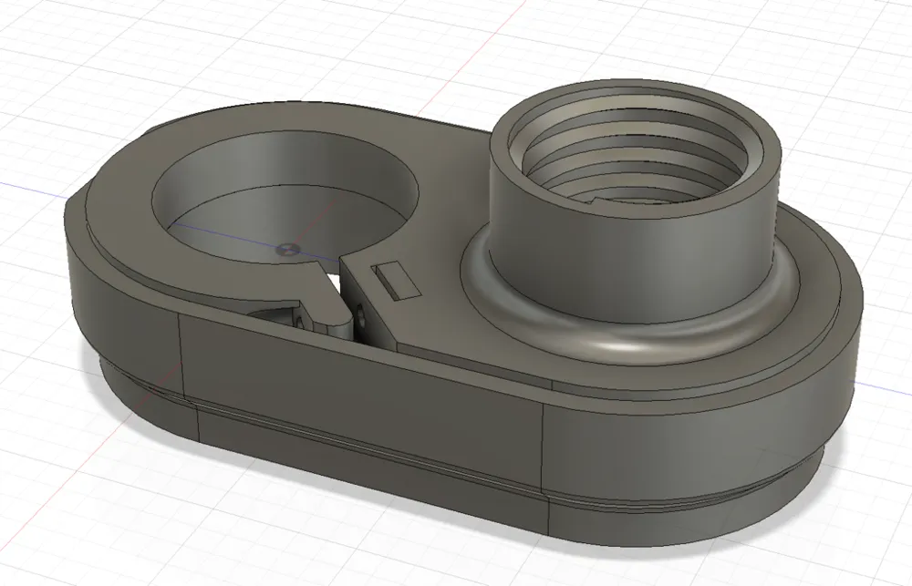 Shop Vac CNC dust shoe for 65mm Spindle - Free 3D Print Model - MakerWorld