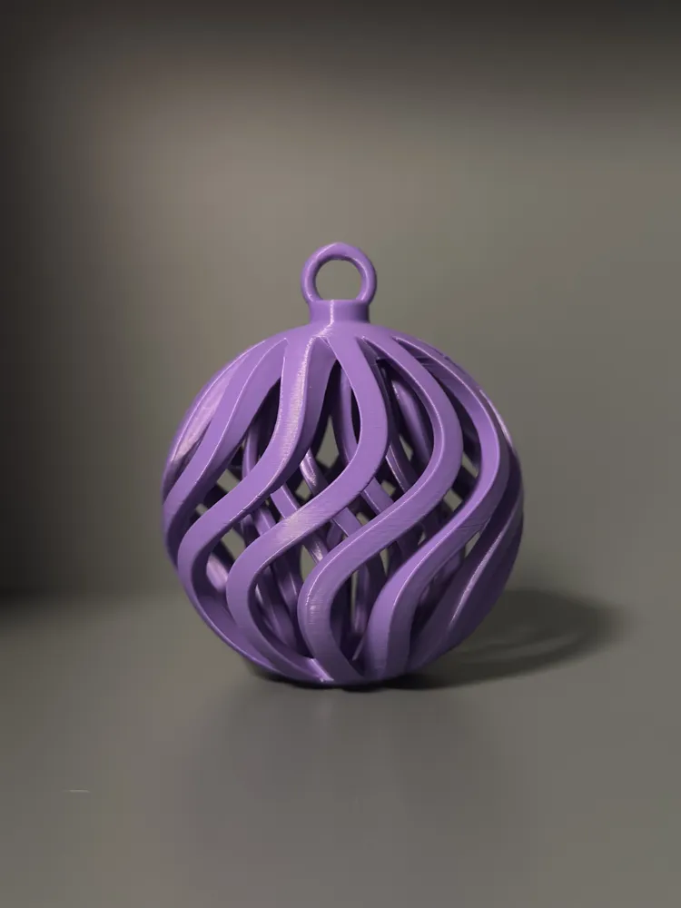 Twisted ornament inside the Twisted sphere by michsiv MakerWorld ...