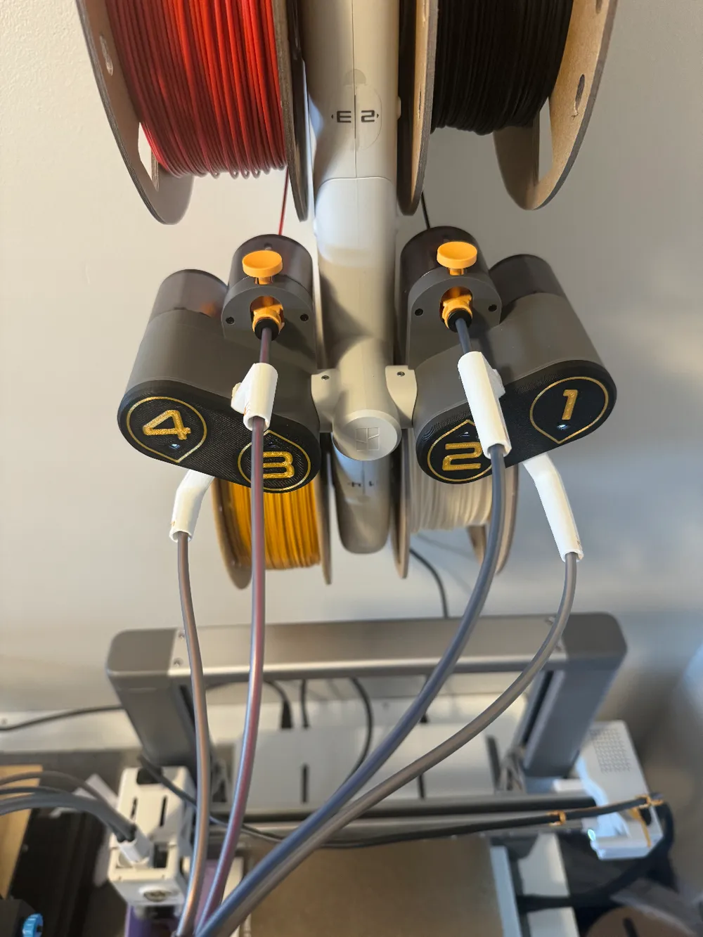 Inverted Numbers for AMS lite with PTFE supports Remixed by byronbuilds ...