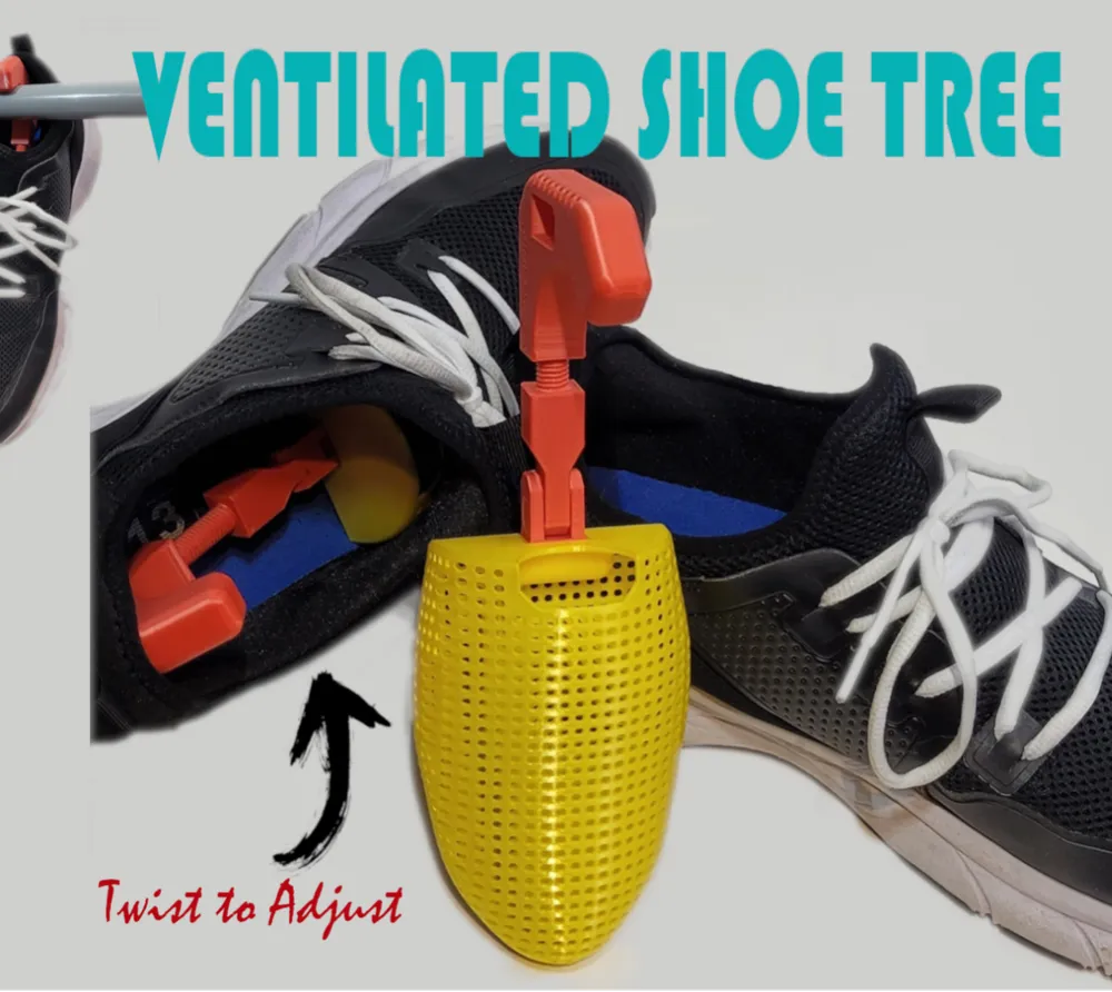 Ventilated Shoe Tree - Free 3D Print Model - MakerWorld