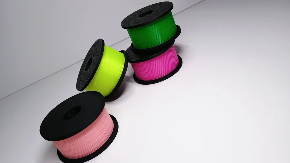 Mini filament roll with filament rack by 3DealityDesigns24 - MakerWorld