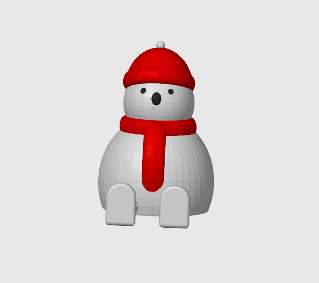 Articulated Snowman by Funky - MakerWorld