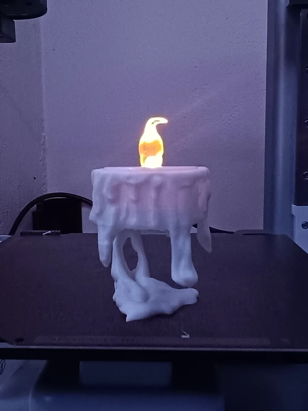 Dripping Wax LED Candle by MP3D-ART MakerWorld: Download Free 3D Models