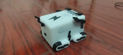 Smart Desktop Pet (18650, Soft Pack) by 竹熊莫莫 - MakerWorld