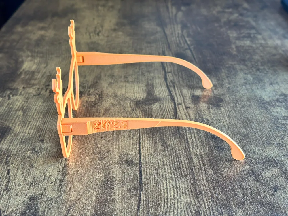 Reindeer Glasses for Adults - Free 3D Print Model - MakerWorld