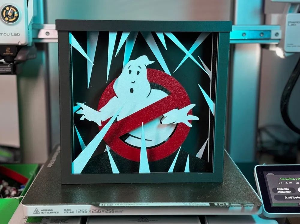 Ghostbusters - Frozen Empire themed shadow box by Kevyn 3D - MakerWorld