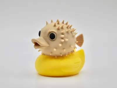 Puffer Fish meme by ningworks MakerWorld: Download Free 3D Models