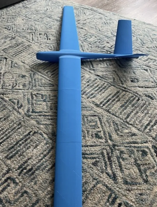 Idéfix - glider V1 - 1200mm - Free 3D Print Model - MakerWorld