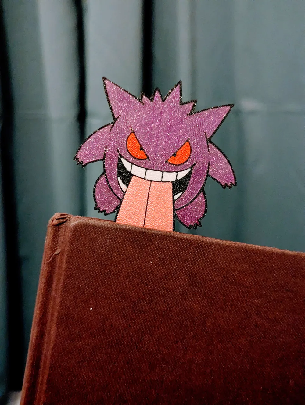 Gengar Bookmark - Free 3D Print Model - MakerWorld