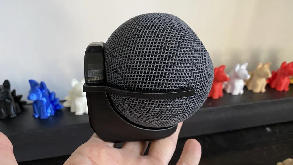 Homepod mini Wall mount by Foxmckraut - MakerWorld