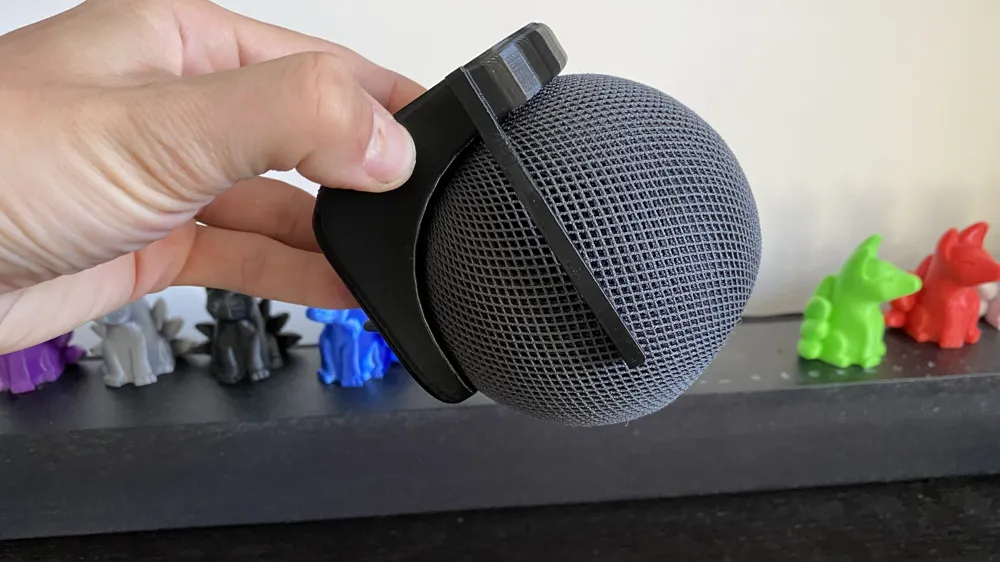 Homepod mini Wall mount by Foxmckraut MakerWorld: Download Free 3D Models
