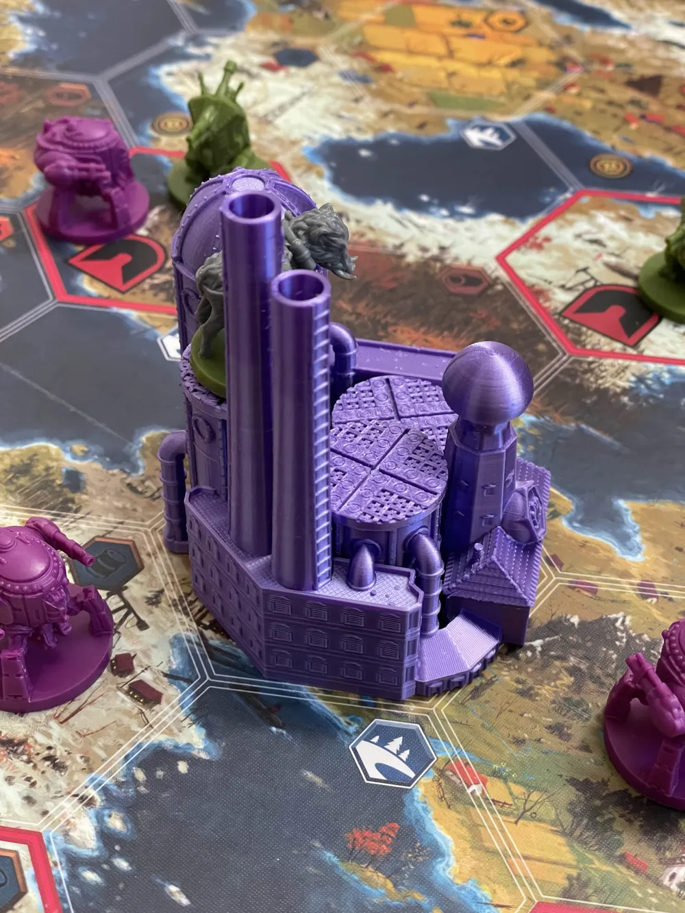 Scythe Factory - Standard and Extension Board - Free 3D Print Model ...