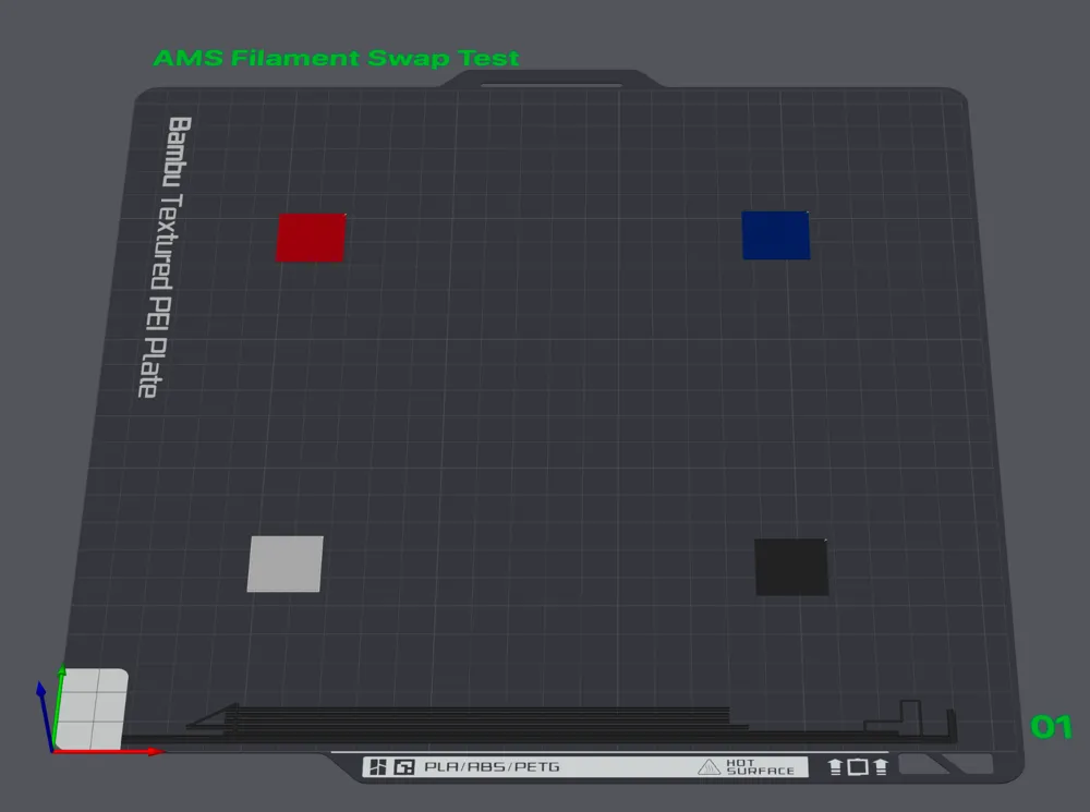 AMS Filament Swap Test by ICBM Guy - MakerWorld