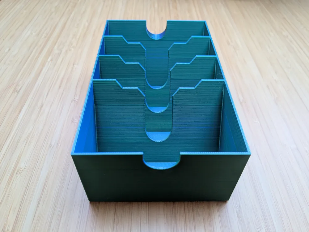 Card Deck Holder / Deckbox - Fits 4 decks by Djille - MakerWorld