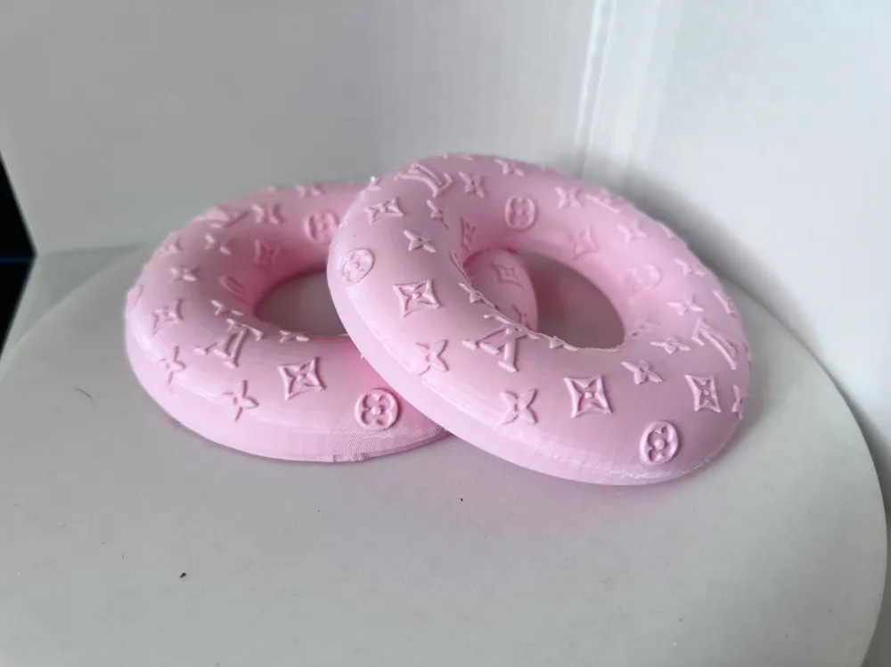 Donut LV Storage Box by 九五 MakerWorld: Download Free 3D Models