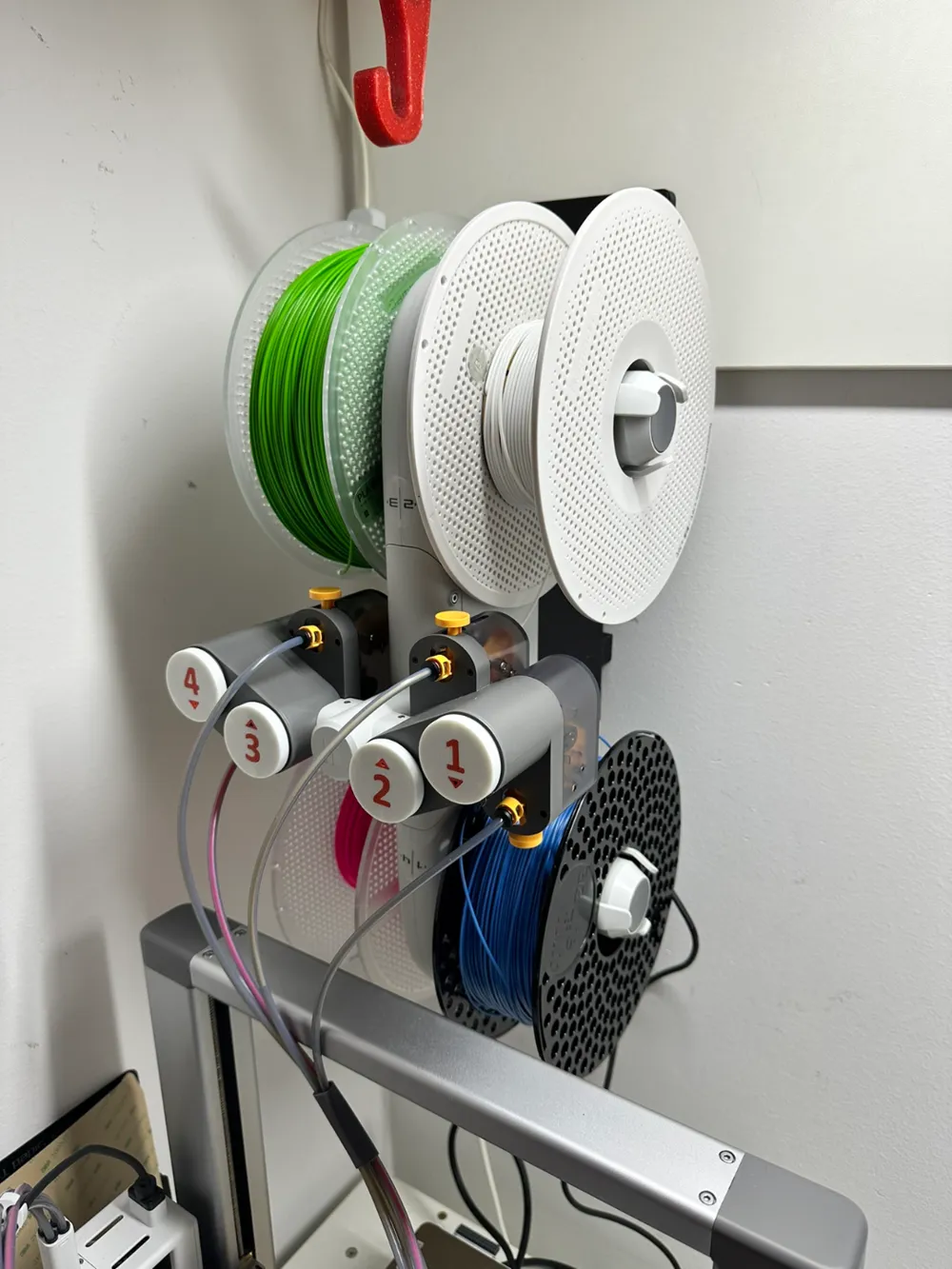 AMS lite wall mount by akristofic MakerWorld: Download Free 3D Models