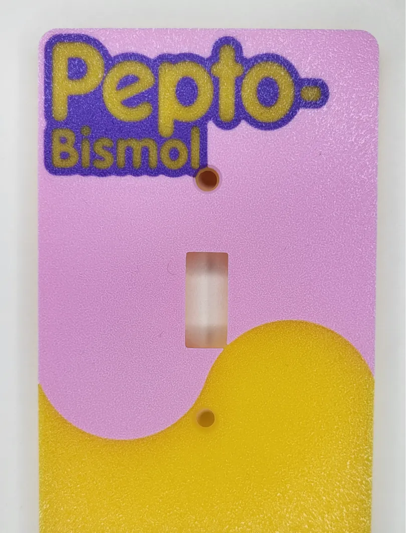 Pepto Light Switch Cover - Free 3D Print Model - MakerWorld