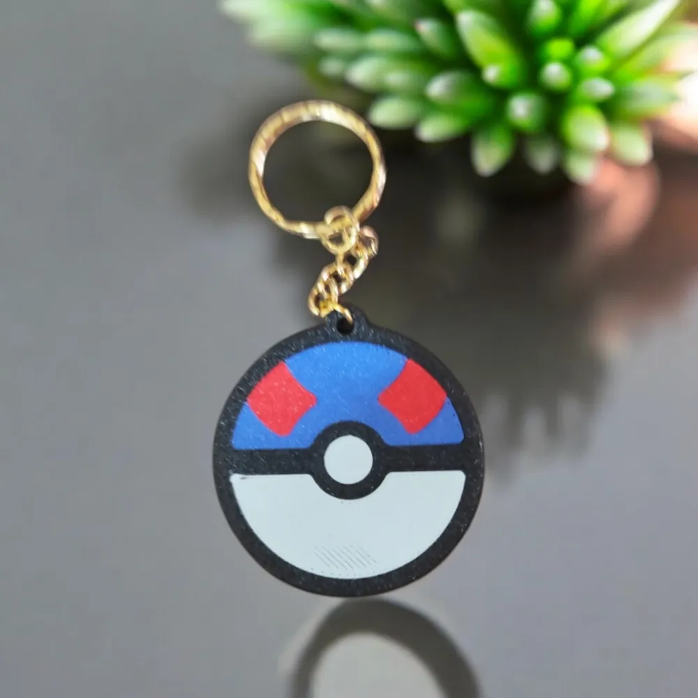 PokeBall KeyChain by OfficineCasperLABMakerWorld: Download Free 3D Models