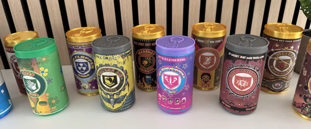 Call of Duty Zombies - All Perk Cans - Alle Perks - Free 3D Print Model ...