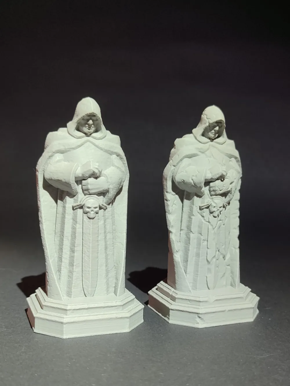 Hooded Guardian Statue - Free 3D Print Model - MakerWorld