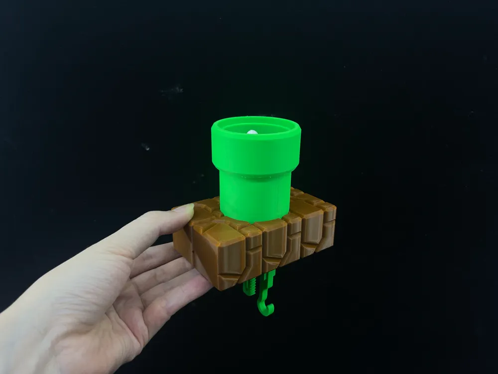 Super Mario pipe Chomper by SolidWorks魔方云学院 MakerWorld: Download Free ...