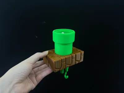 Super Mario pipe Chomper by SolidWorks魔方云学院 MakerWorld: Download Free ...