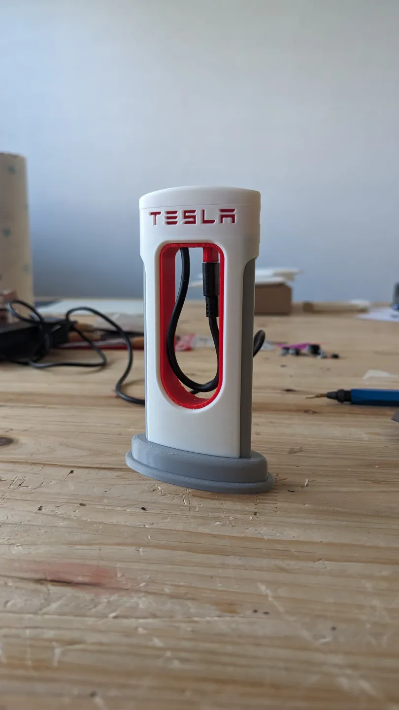 Tesla Super Charger for USB-C Remixed by happyboard.company - MakerWorld