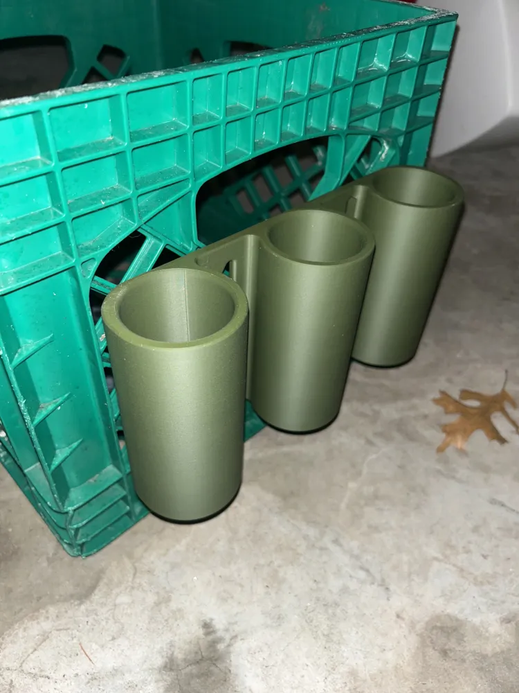 Milk Crate Rod Holder by Luke Nicholson MakerWorld: Download Free 3D Models