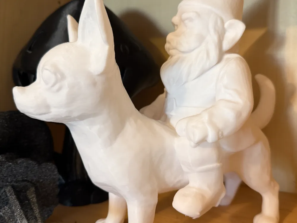 Gnome Rider by The Hairy Geek MakerWorld: Download Free 3D Models
