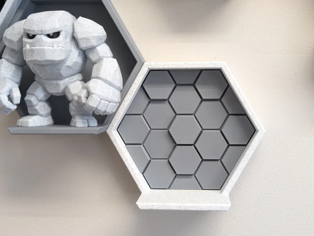 Mezzo Aero Hexo Shelf - Free 3D Print Model - MakerWorld