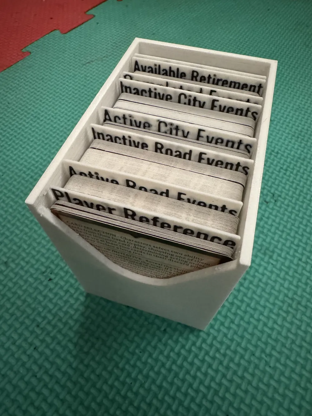 Crimson Scales Card holder - Free 3D Print Model - MakerWorld