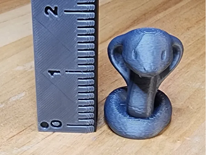 Mini Miniature Reptile Cobra Snake Sculpture by Florida Features ...