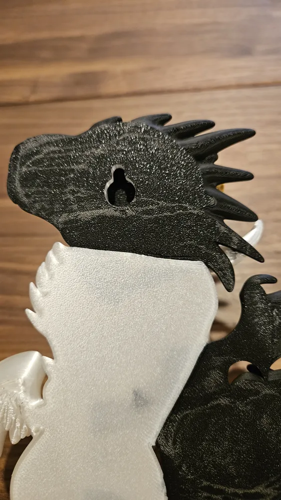 Dragon Unicorn embrace with & no background - Free 3D Print Model ...
