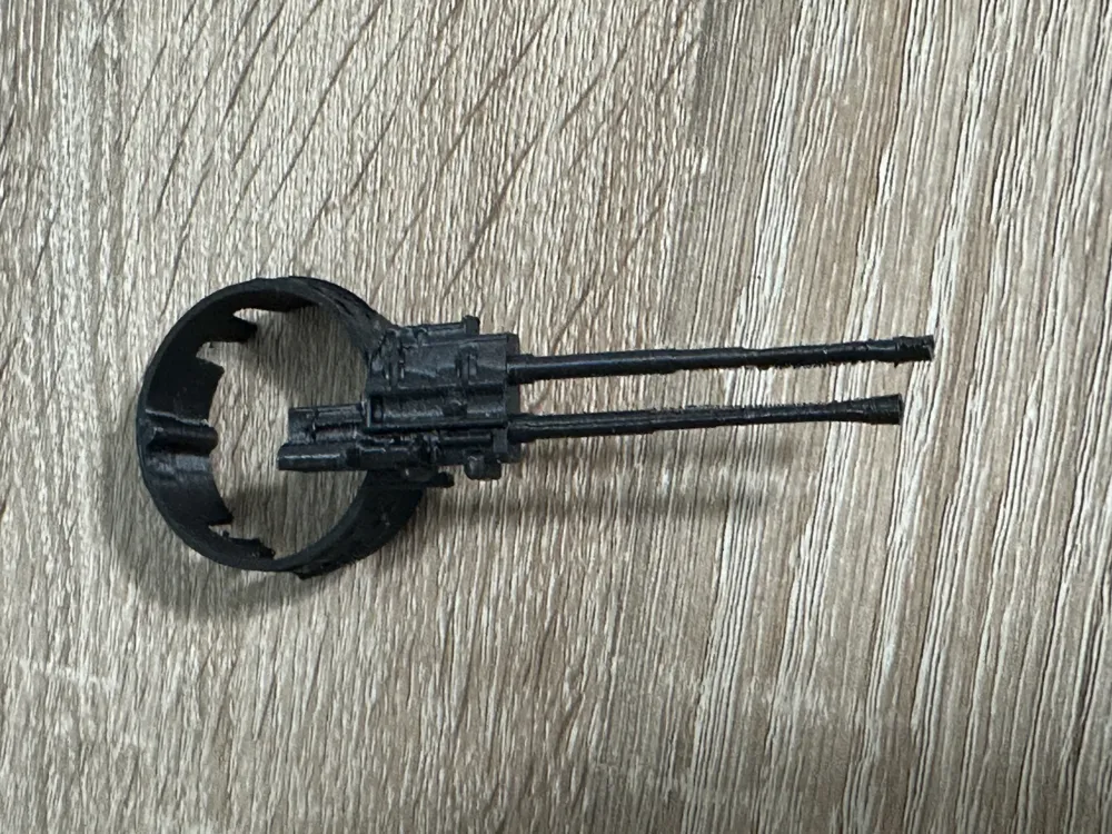 GI Joe Killer Whale Hover Craft Turret Replacement - Free 3D Print ...