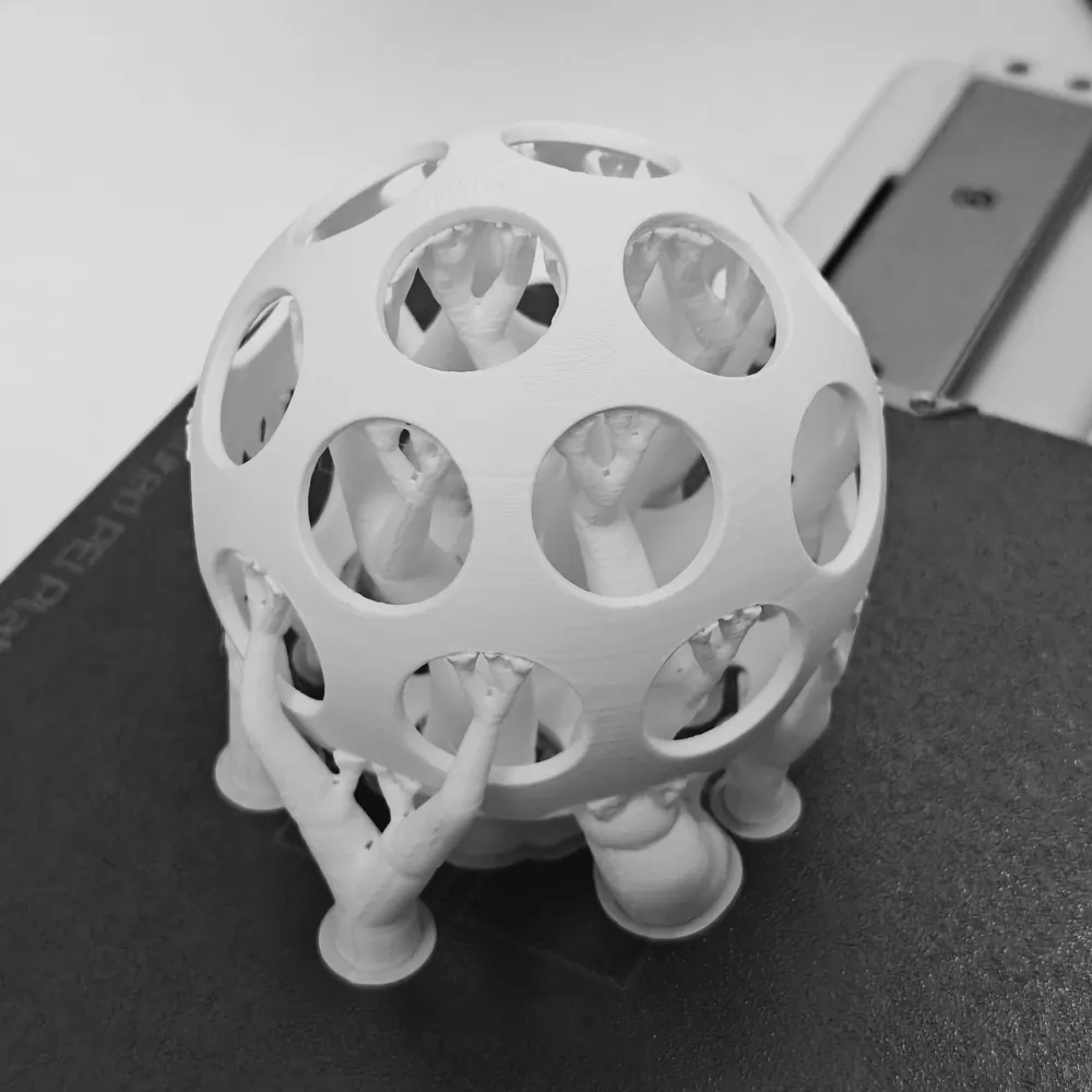 Fullerene Buckyball Fuller C60 Dome Ball by VAGABOND - MakerWorld