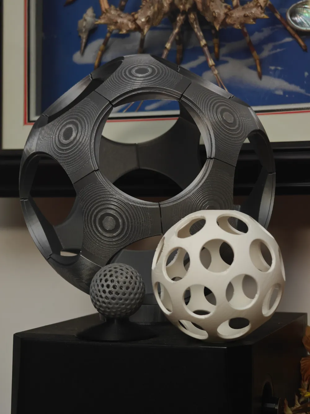 Fullerene Buckyball Fuller C60 Dome Ball by VAGABOND - MakerWorld