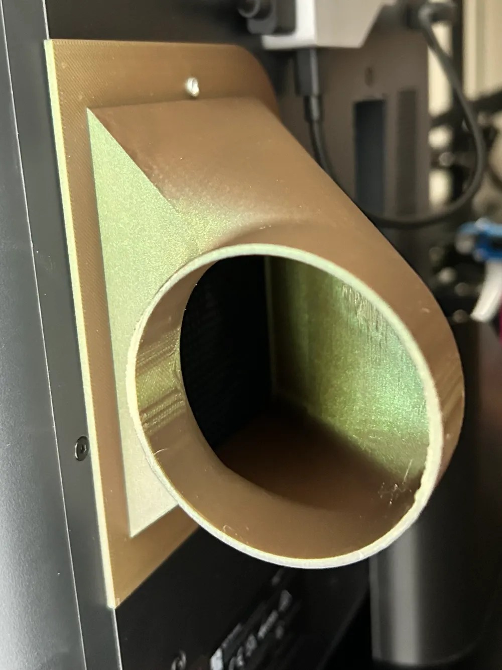 P1S/X1C Chamber Fan Exhaust Duct - Free 3D Print Model - MakerWorld