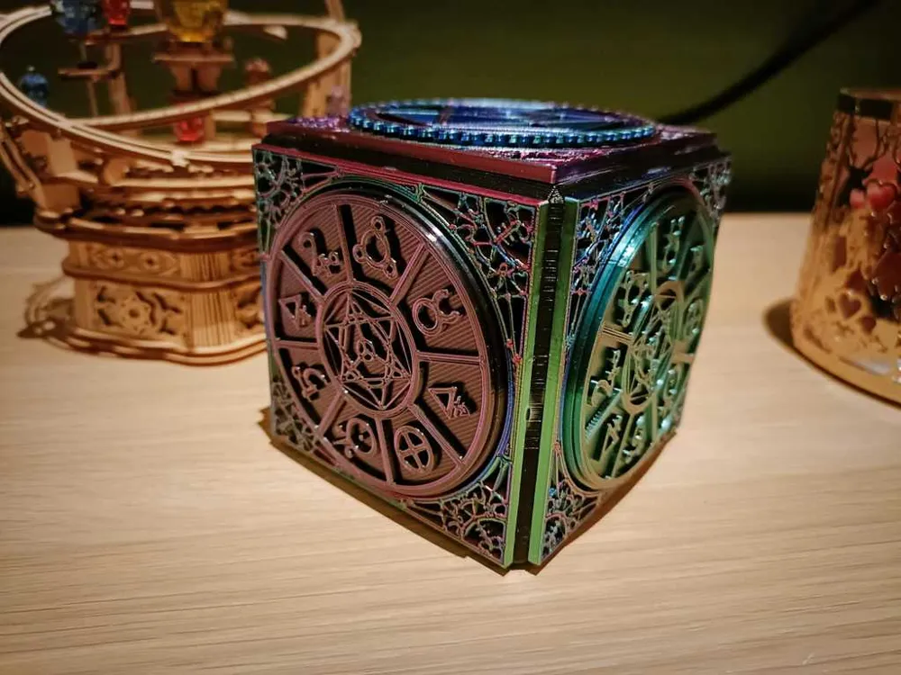 Alchemist's Cube - Puzzle Combination Box by NeveroddoreveN MakerWorld ...