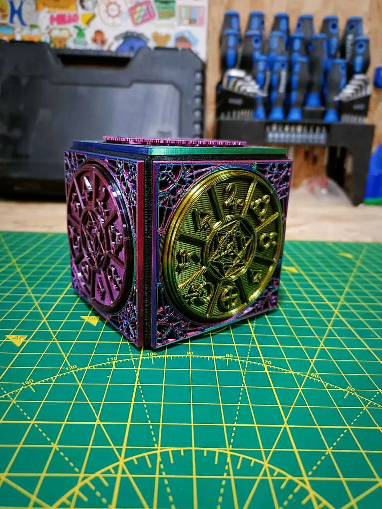 Alchemist's Cube - Puzzle Combination Box by NeveroddoreveN MakerWorld ...