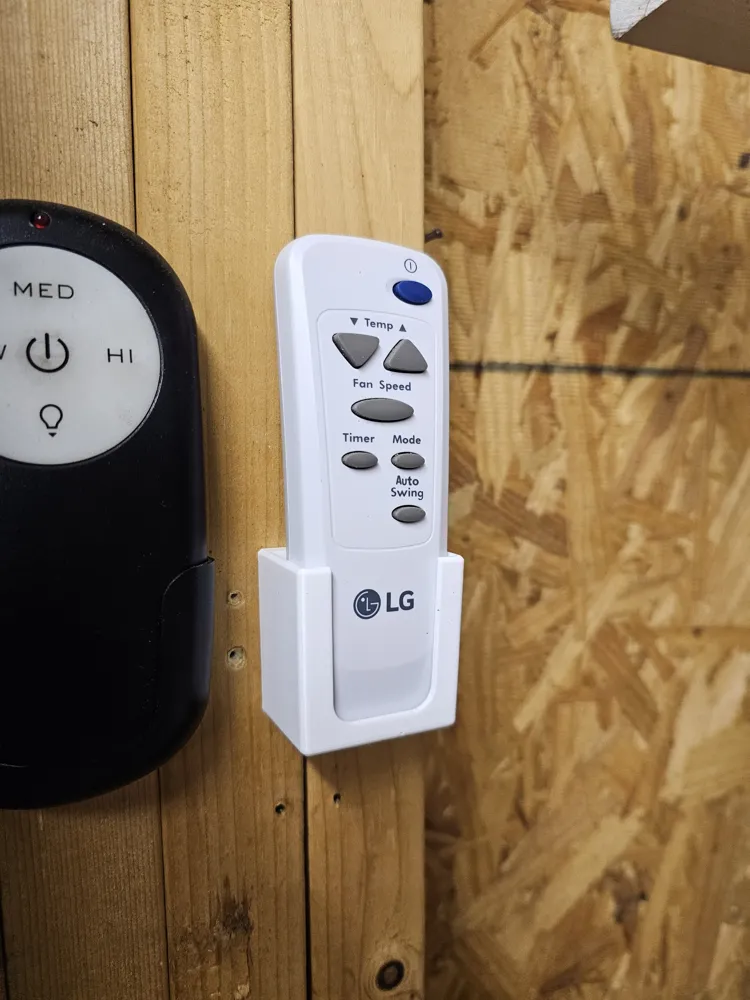 Remote Wall Mount for LG Window AC Unit - Free 3D Print Model - MakerWorld