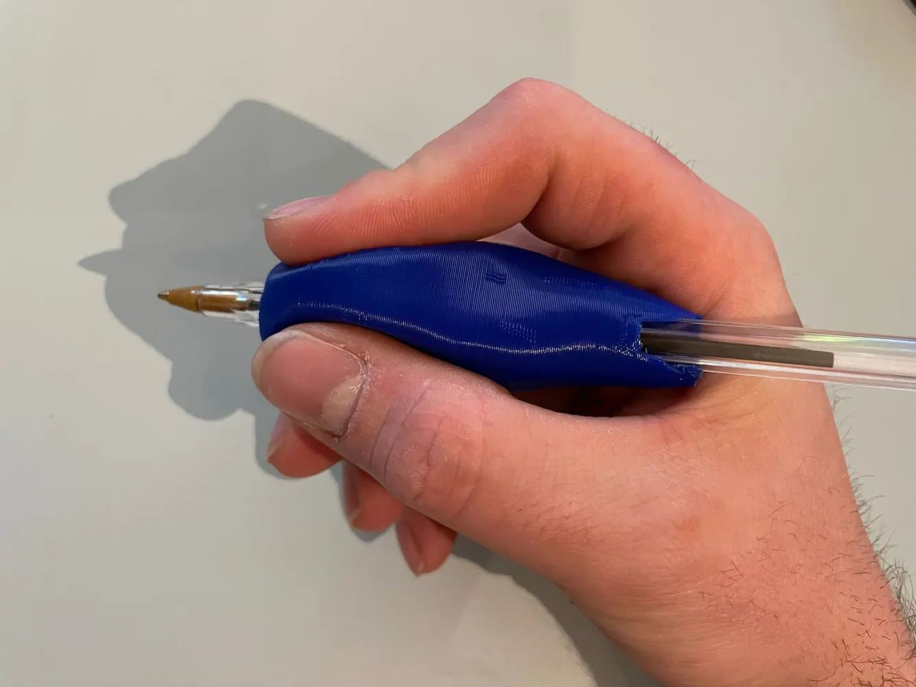 3d scanned Ergonomic Handicap Pen Adapter by 3DPrintNovesia - MakerWorld