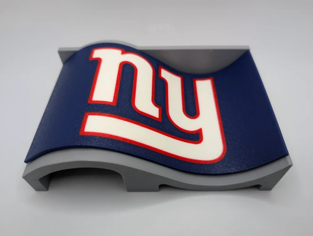 NY Giants Flag / Plate by Sage Prints and Design - MakerWorld
