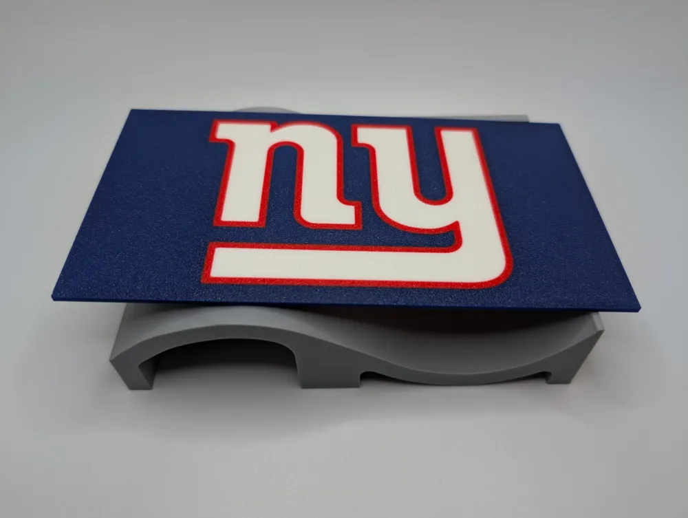 NY Giants Flag / Plate by Sage Prints and Design - MakerWorld