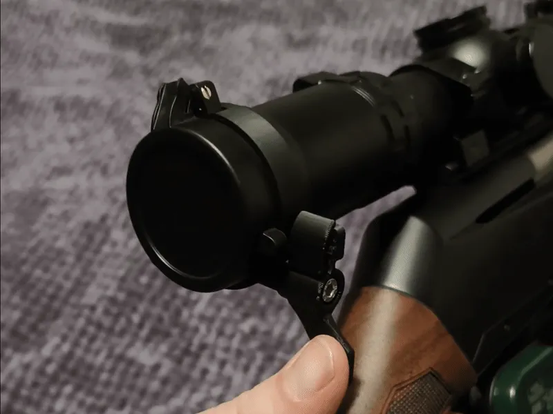 Rifle Scopes Lens Cover flipper - Free 3D Print Model - MakerWorld