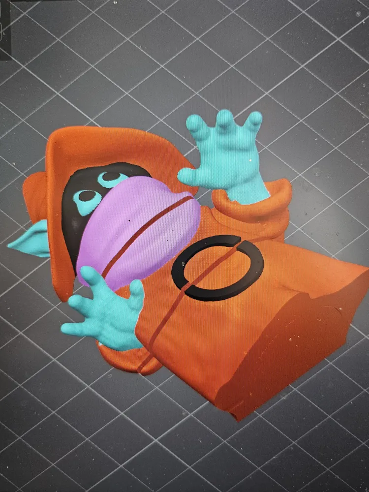 orko micro hero articulating mini 4 color AMS MOTU by MadMonkey3D ...