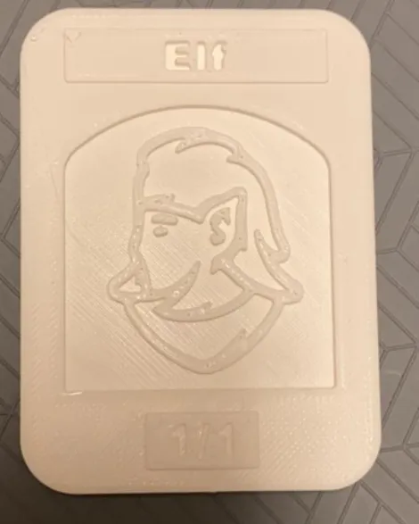 MTG Elf Token by GLaBOS - MakerWorld