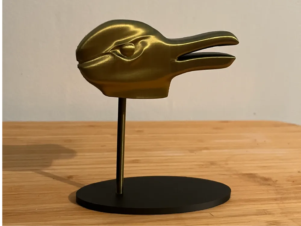 Mr. Milchick's Rabbit Duck Head Statue (Severance) by Maker Playground MakerWorld: Download Free ...