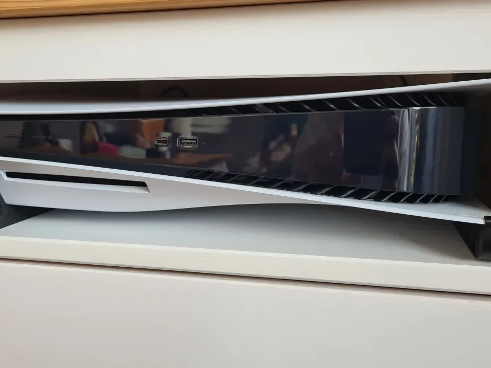 Soporte horizontal para PS5 por ECreations MakerWorld: Descarga Modelos 3D Gratuitos