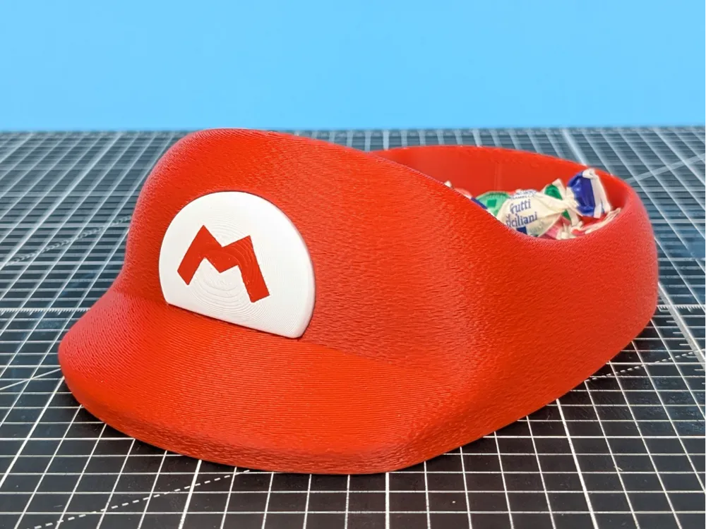MARIO HAT - Free 3D Print Model - MakerWorld