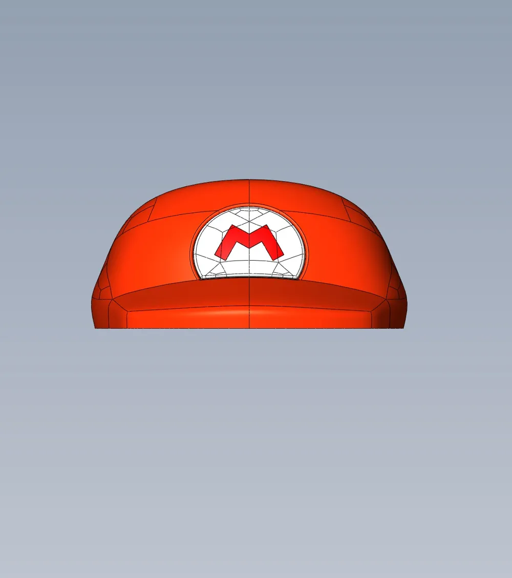MARIO HAT - Free 3D Print Model - MakerWorld
